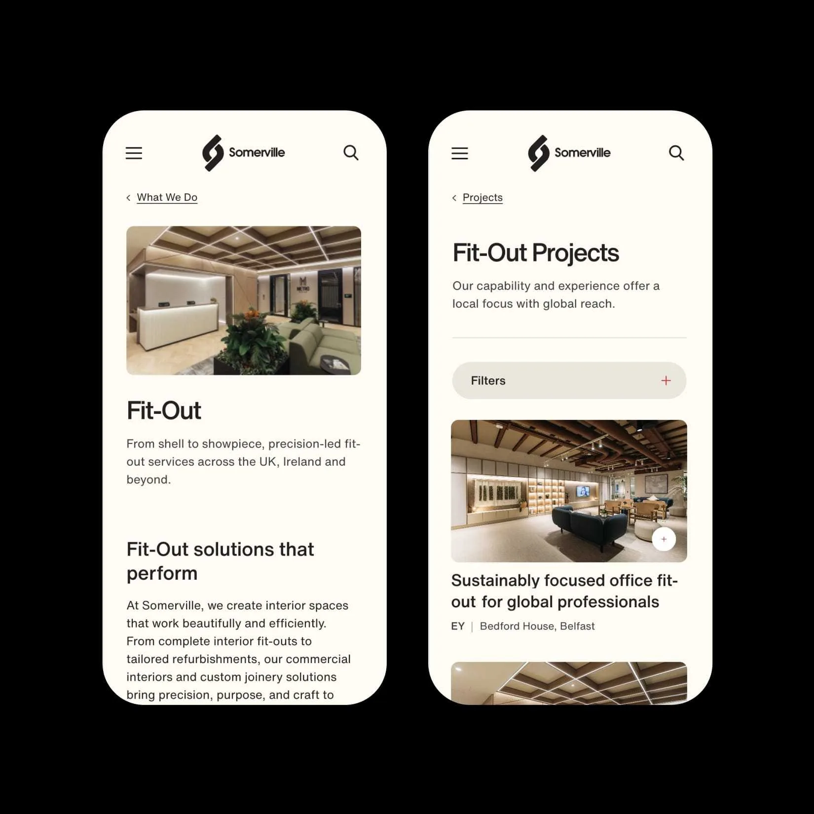 Somerville Website Redesign | Fit-Out & Joinery… | Eyekiller